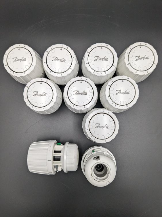 Danfoss Heizkörperthermostat Set 10 Stück (Gebraucht) in Winterthur für ...