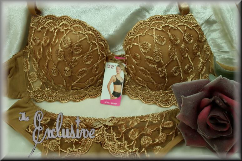 BH-Set mit Slip, braun, 80C | Kaufen auf Ricardo