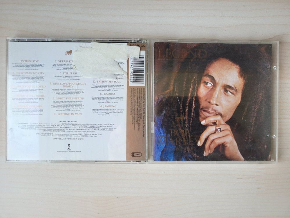 Bob Marley - Legend - The Best of Bob Marley and… CD 1984 (Gebraucht) in Nebikon für CHF 1.5 ...