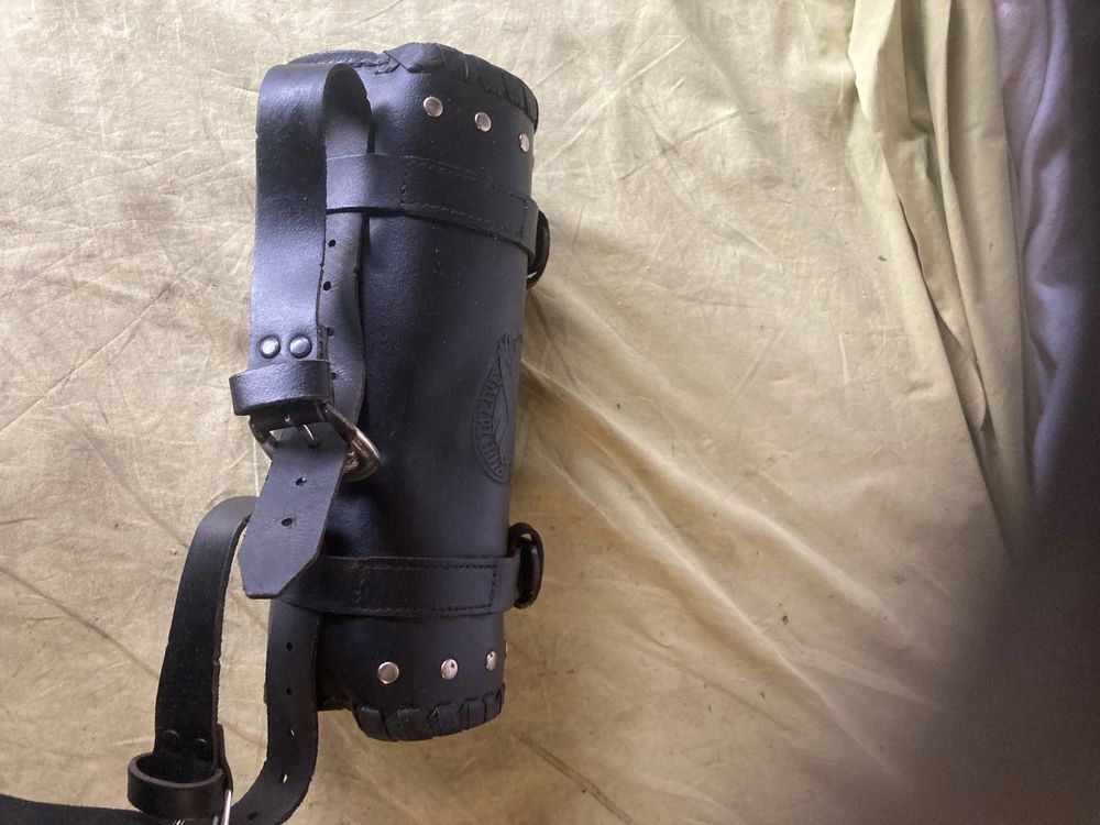 Lederrolle war an einem Harley Davidson | Kaufen auf Ricardo