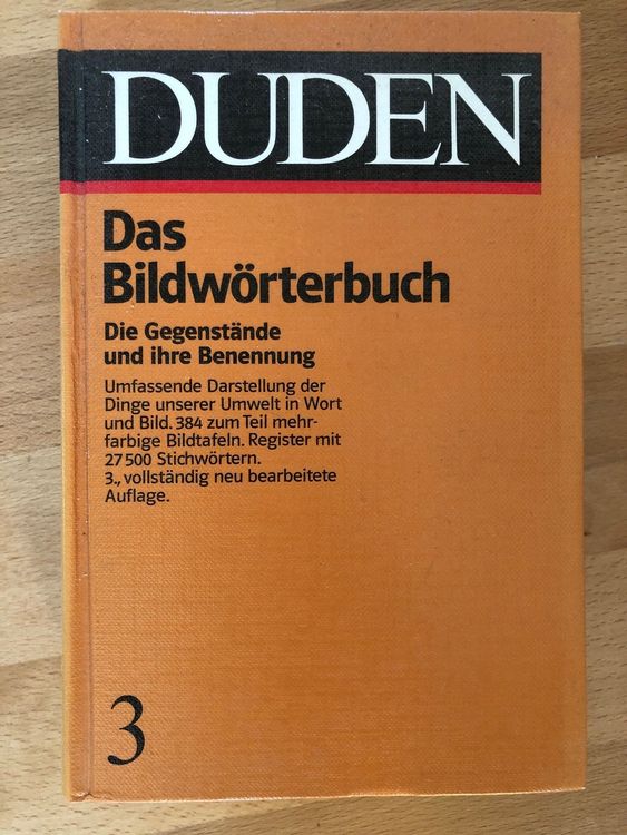 Duden Bildwörterbuch (Gebraucht) in Spiegel b. Bern für CHF 20 – mit ...