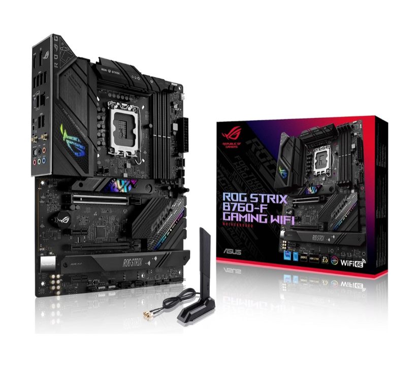 Gaming Motherboard (Asus Rog Strix B760f gaming Wifi) (Neu und ...