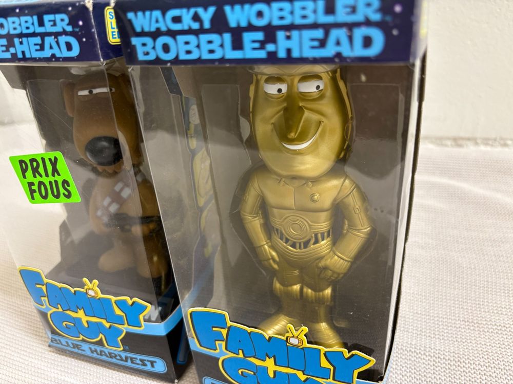 NEU Family Guy Bobble-Head Figuren Set: Brian & Quagmire (Neu und ...
