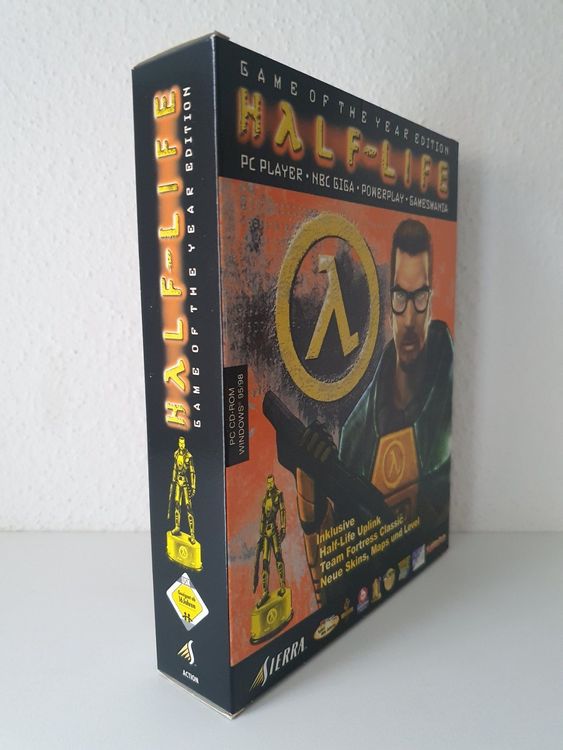 PC Game Half-Life Game of the Year Edition (1998) Big Box (Gebraucht ...