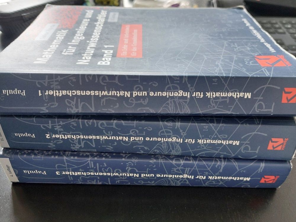 Mathematik für Ingenieure u. Naturwissenschaftler - Band 1-3 (Gebraucht) in Zürich für CHF 20 ...