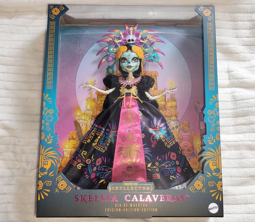 Monster High Skullector Skelita Calaveras Día de Muertos (Neu und ...