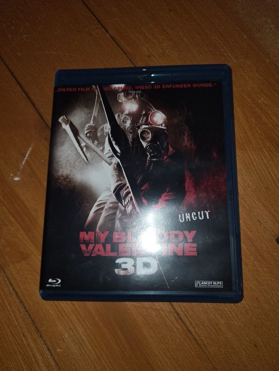 My Bloody Valentine 3D Blu-ray uncut mit 2 3D Brillen! (Gebraucht) in ...