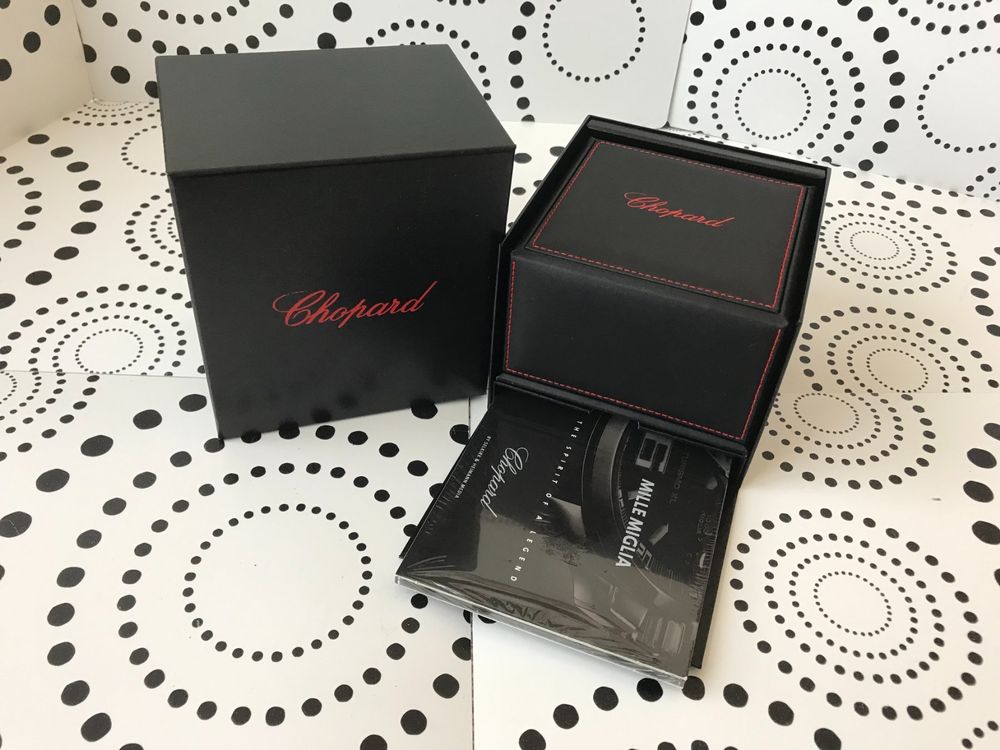 CHOPARD ORIGINAL - WATCH BOX ECRIN WATCH SCHACHTEL - NEW !!! (Neu ...