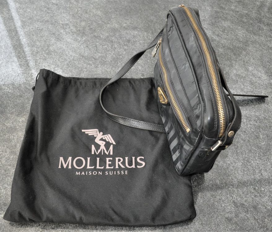 Retro Umhängetasche *MOLLERUS*, Maison Suisse, MM (Gebraucht) in ...