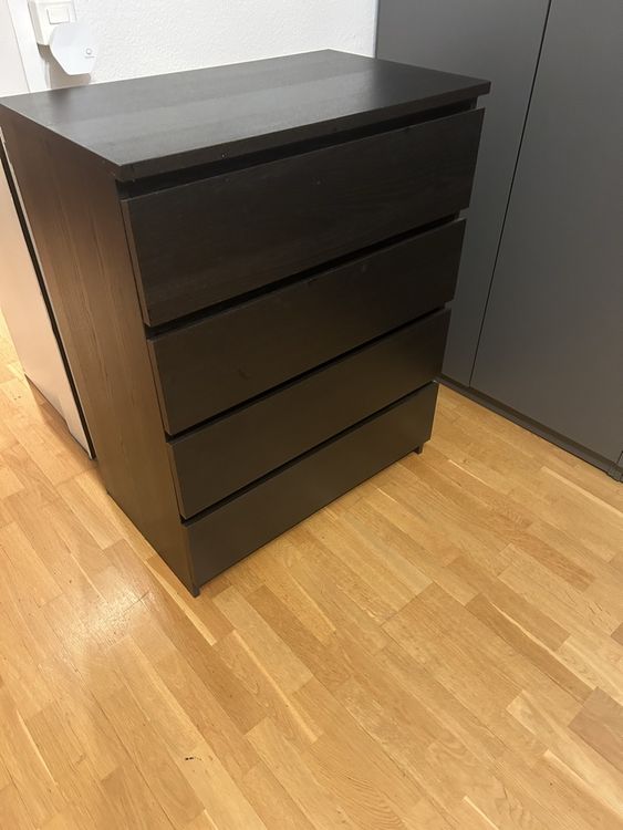 Erstaunlich Malm Kommode Schwarz Bilder