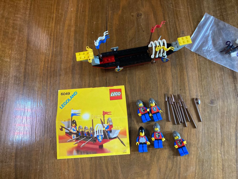 Lego Ritter 6049 Viking Voyager Löwenritter Boot | Kaufen auf Ricardo