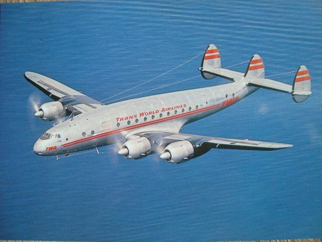 TWA Trans World Airlines Lockheed L-749A Constellation N6014 | Kaufen ...