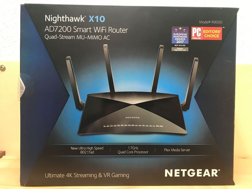 Nighthawk X10 Wifi Router AD7200 R9000 (Neu (gemäss Beschreibung)) in ...