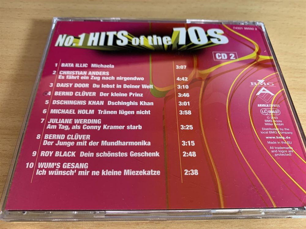 Various – No. 1 Hits Of The 70s - 3 CD | Kaufen auf Ricardo