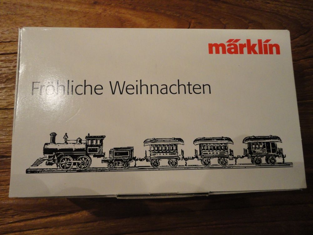 Güterwagen Weihnachtsausgabe 1999 Märklin 80609 Spur Z | Kaufen auf Ricardo