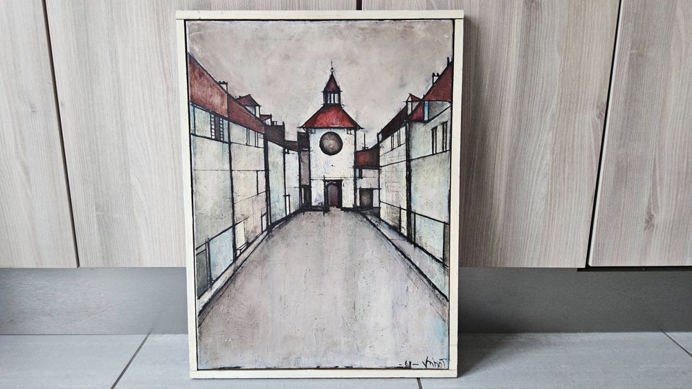 Peinture de Hansrudolf IMHOF (1935-2004) huile sur toile (Gebraucht) in ...