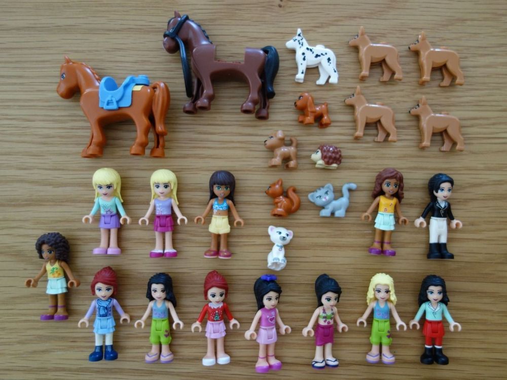 Viele Lego Friends Minifiguren + Tiere | Kaufen auf Ricardo
