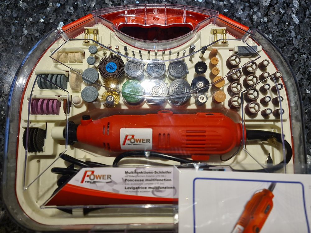 210 tlg. Mini Schleifer Multifunktionswerkzeug Dremel (Neu und ...