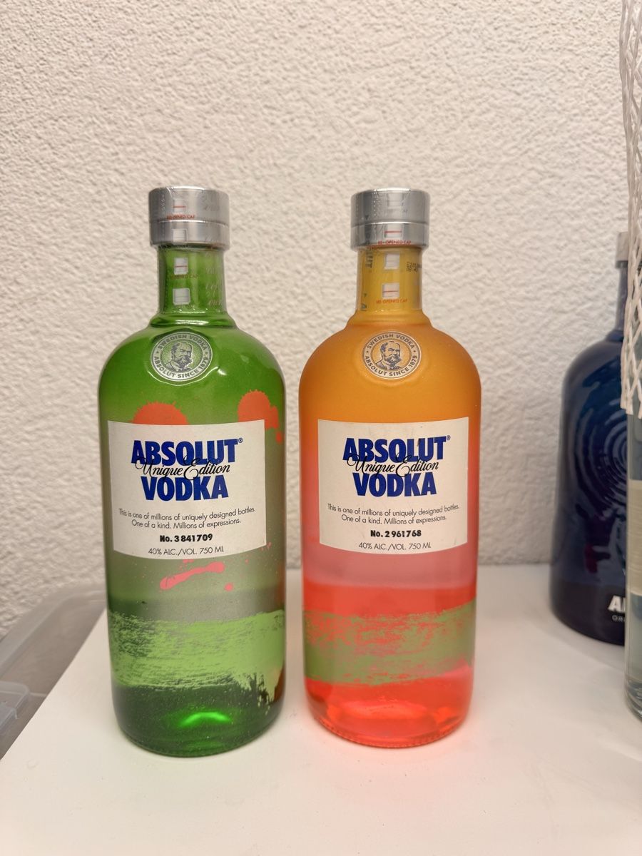 Absolut Vodka Unique Edition (Neuf avec emballage d'origine) à lausanne ...