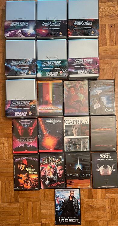 Star Trek Next Generation Boxed Set + Assorted Sci-Fi DVDs (Gebraucht ...
