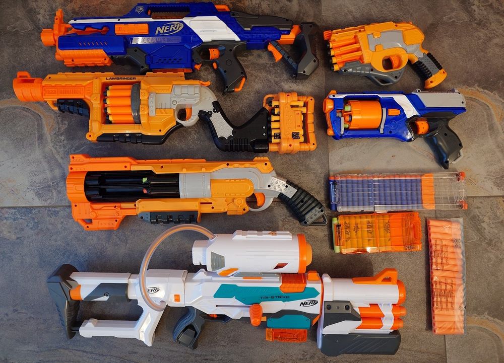 NERF Gun Collection (Gebraucht) in Oberhasli für CHF 50 – nur Abholung ...
