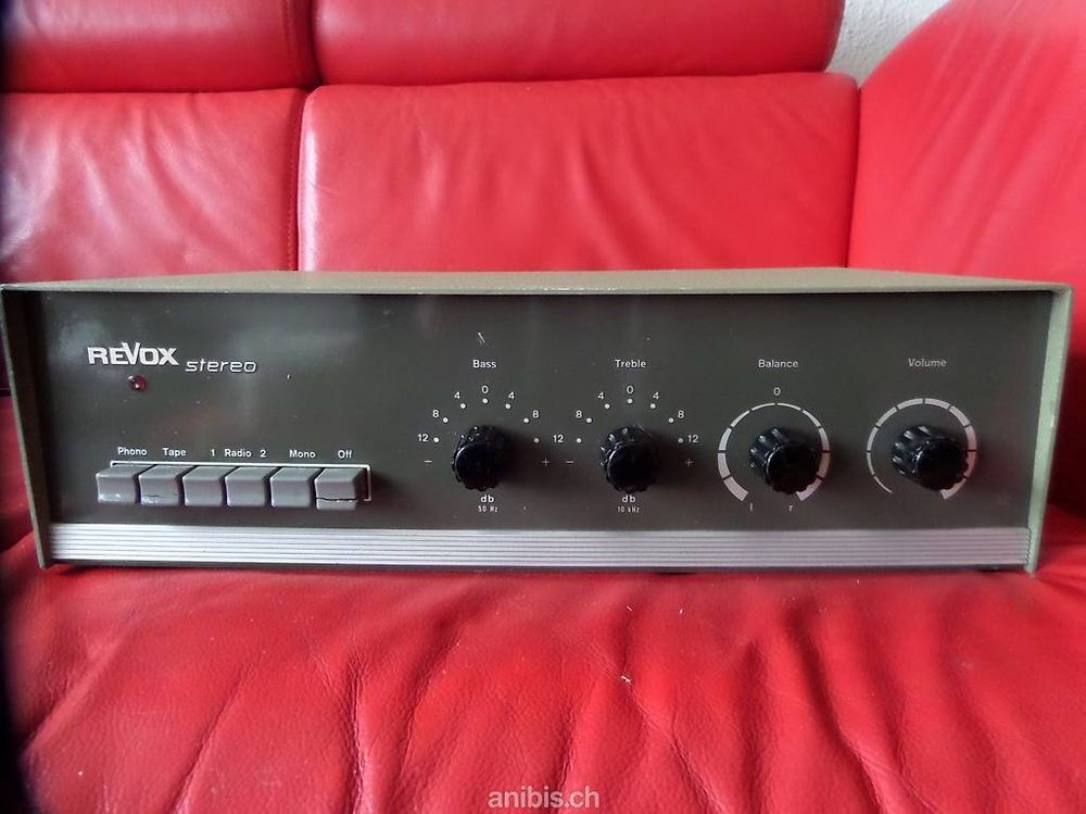 Revox A 40 Röhren Verstärker Guter Zustand!Teilrevidiert! (Gebraucht ...
