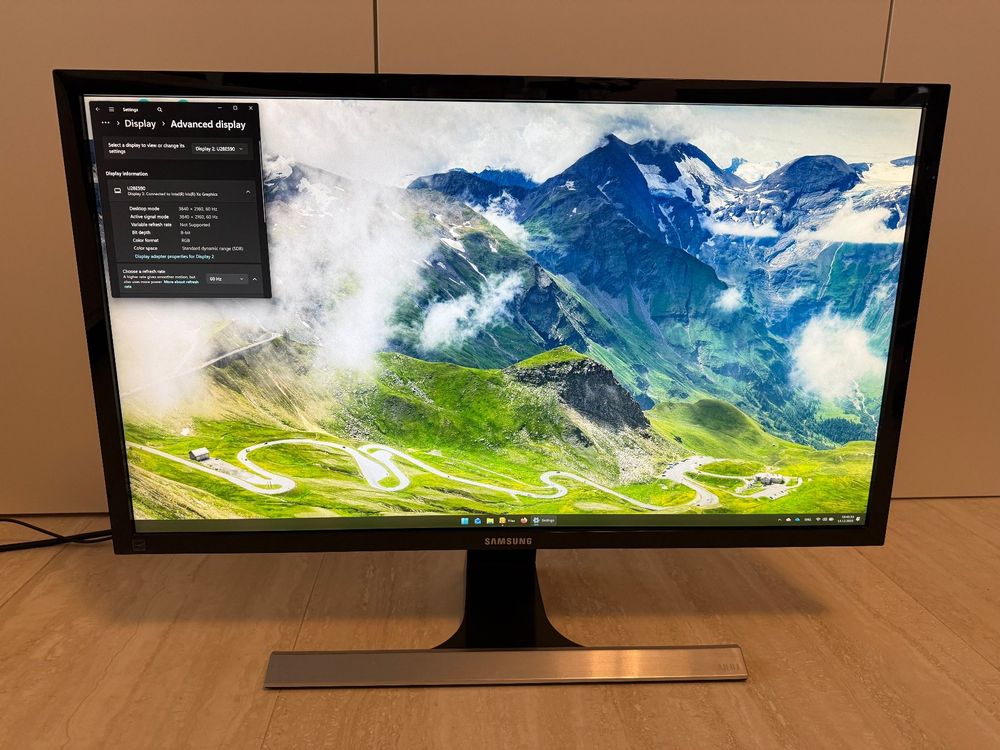 Samsung U28E590 – 28" 4K UHD Monitor (3840×2160) (Gebraucht) in Baden ...