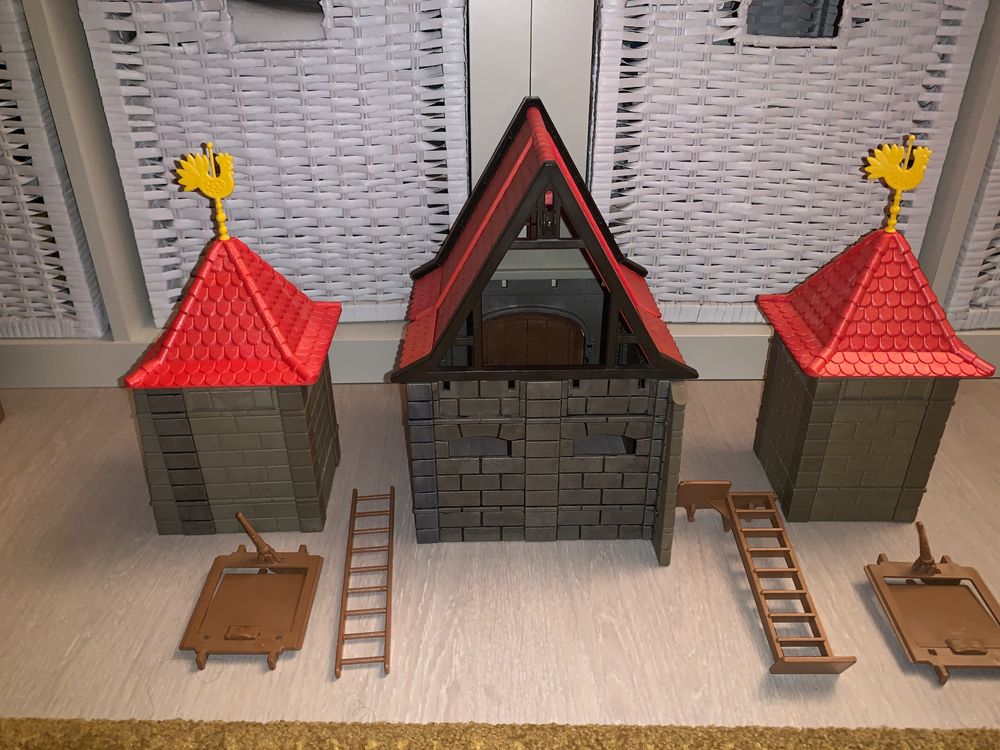 Playmobil Mittelalter Fachwerk Ritter Haus Ritterburg | Kaufen auf Ricardo