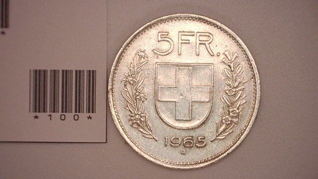 5 Franken 1965 CH Silber vorzüglich | Kaufen auf Ricardo