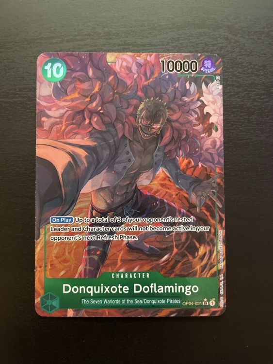 One Piece Donquixote Doflamingo (op04-031) NM (Nuovo (secondo la ...