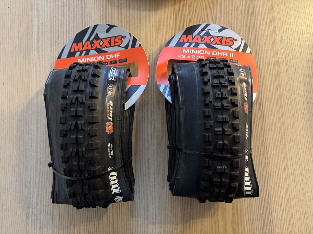 Maxxis Minion DHF + DHR 29x2.30 3C EXO TR (Neu und originalverpackt) in ...