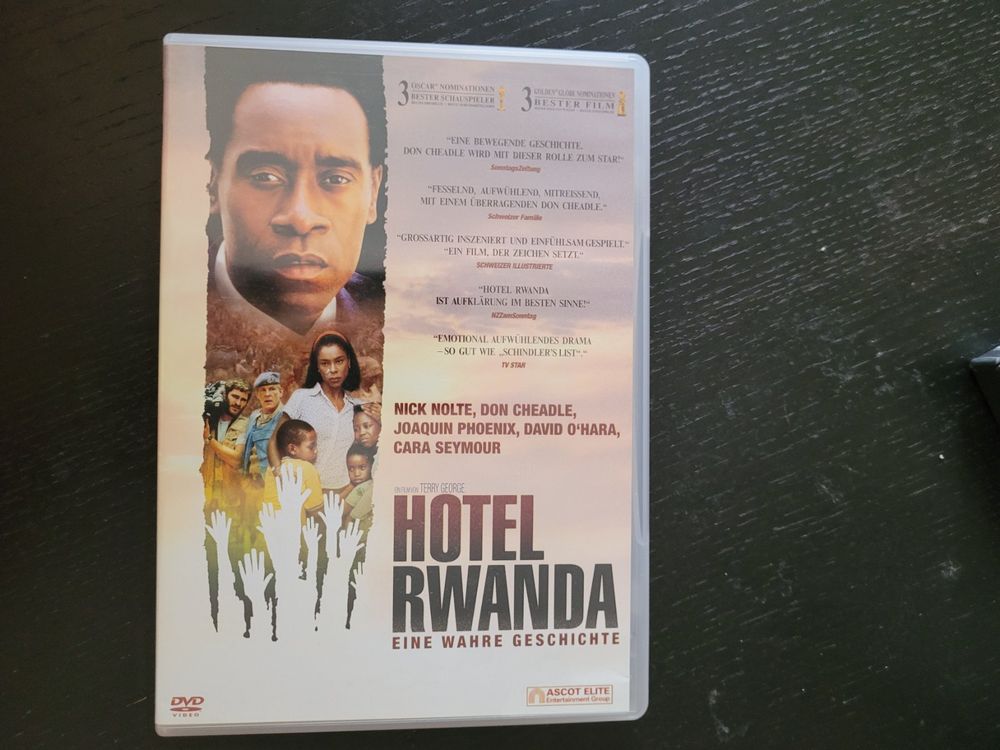 Hotel Rwanda dvd don cheadle (Gebraucht) in Zollikerberg für CHF 1 ...