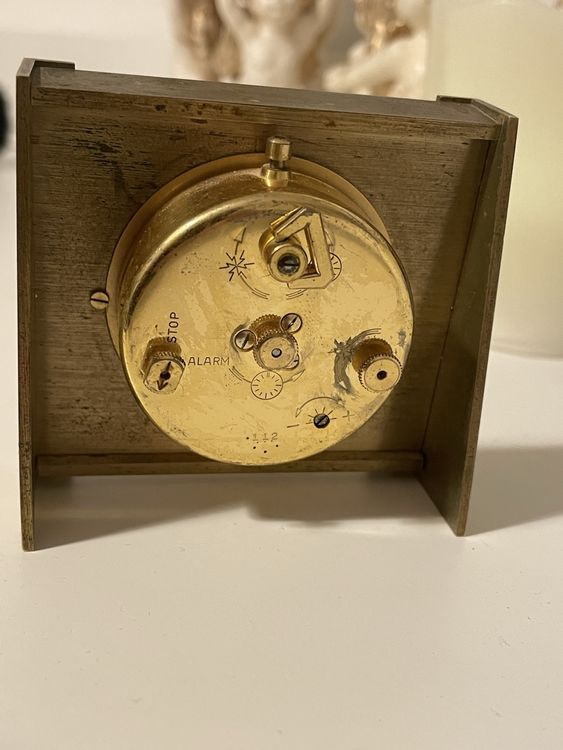 ancien Réveil de voyage Jaeger-LeCoultre , doré (Gebraucht) in Brügg BE ...