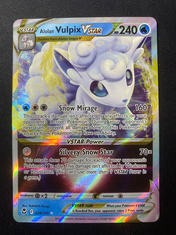 Alolan Vulpix VSTAR 34 - Alola-Vulpix - Silver Tempest - EN | Kaufen ...