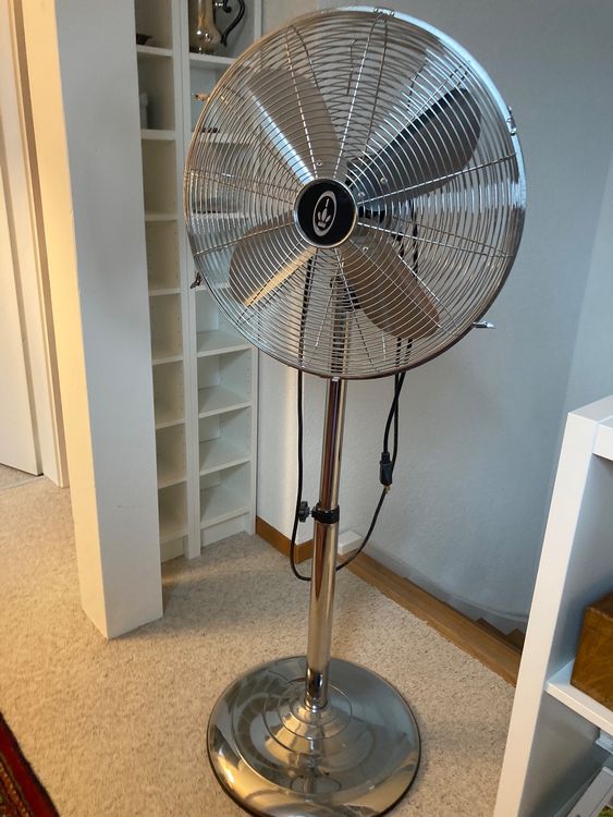 Stand - Ventilator - silberfarben | Kaufen auf Ricardo