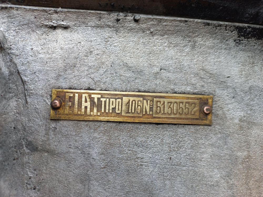 Oldtimer Motor Fiat Typo 105 , aus Fiat 505 von 1919 - 1925 (Gebraucht) in CH - DULLIKEN für CHF ...