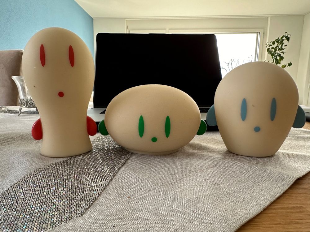 👻💡 Leuchtende Geister für das Kinderzimmer Rot Blau Grün (Gebraucht) in ...