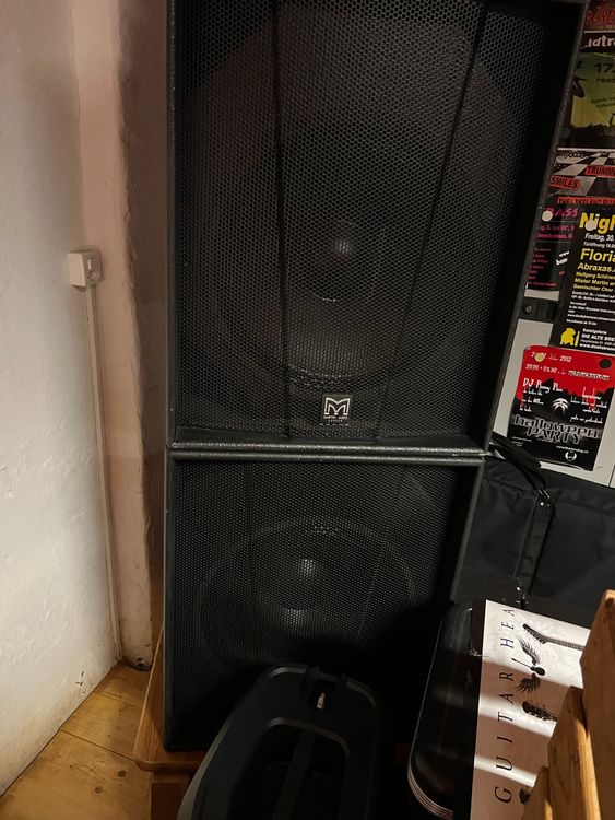 Martin Audio - Boxen F15+ und Subwoofer S18+ Bässe (Gebraucht) in Rüti ...