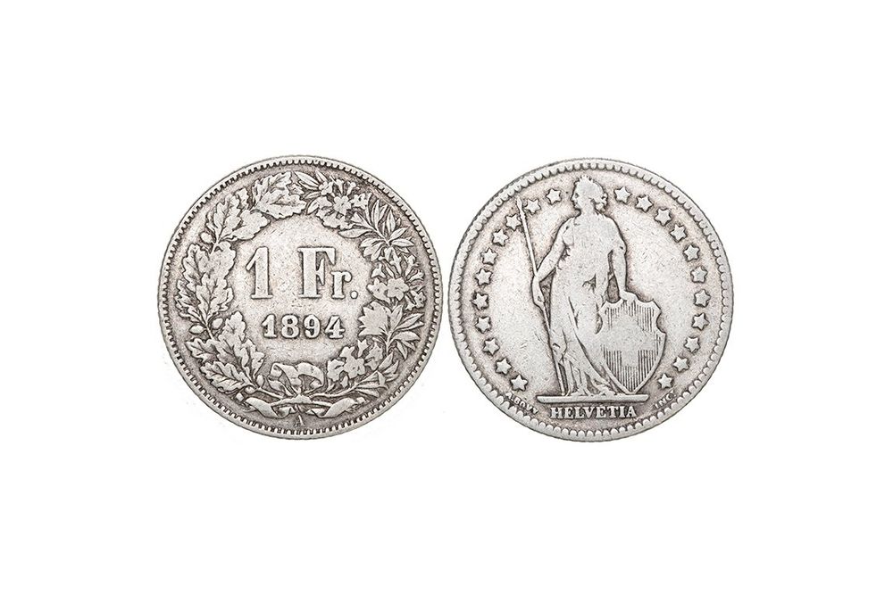 1 Franken von 1894 (s-ss) (Gebraucht) in Kollbrunn für CHF 15 – mit Lieferung auf Ricardo kaufen
