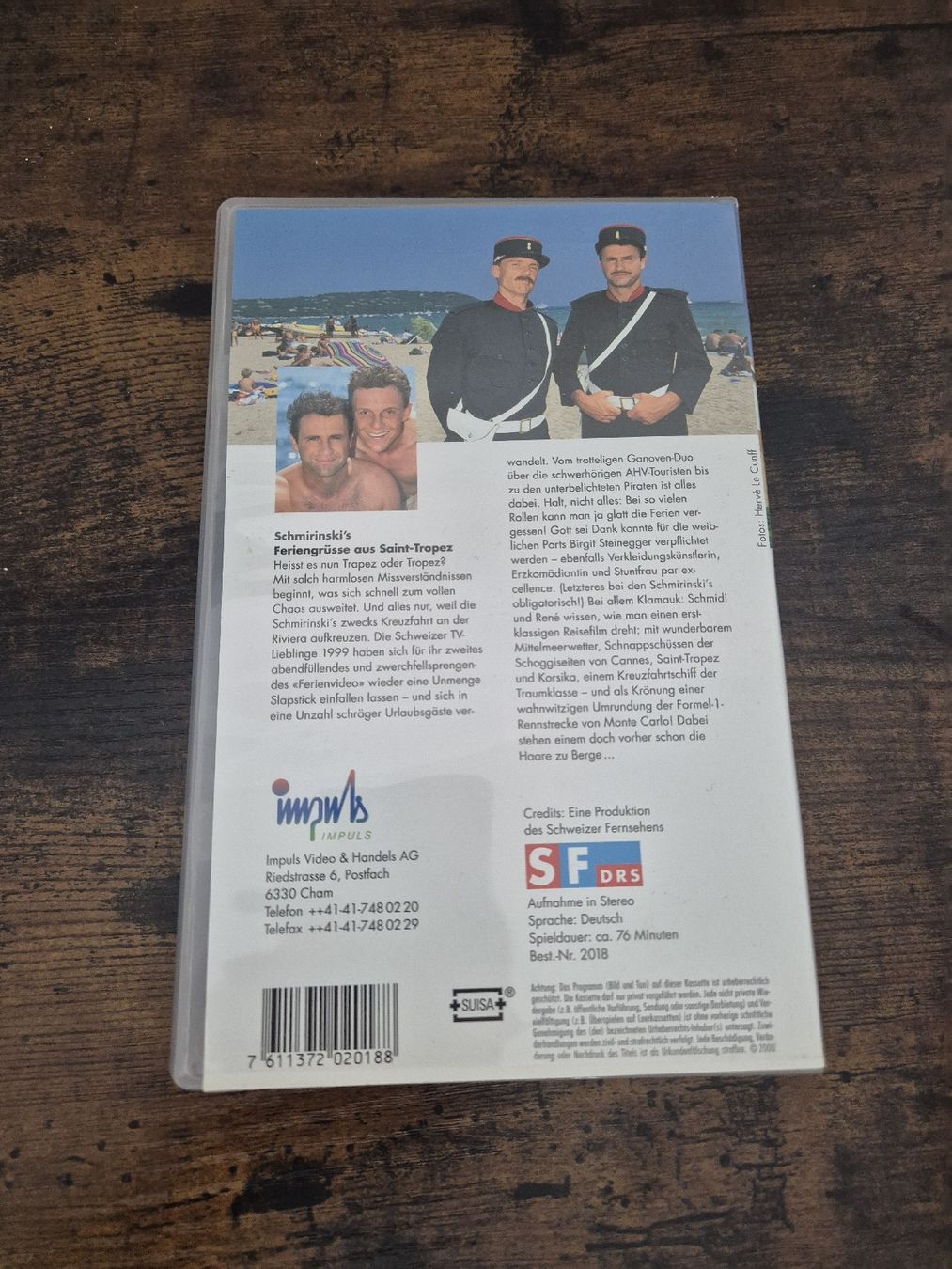 Schmirinskis Ferien VHS Kassette-Saint Tropez-Kult! (Gebraucht) in ...