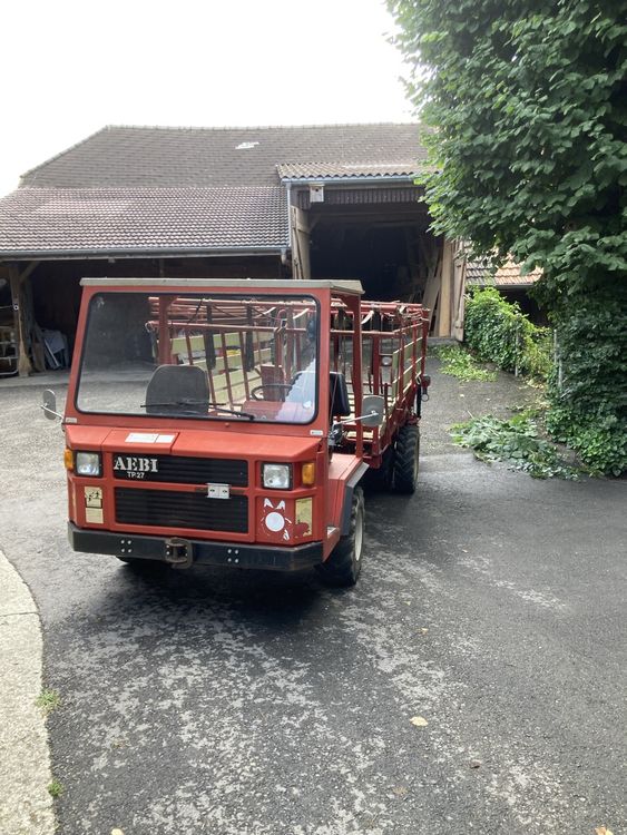 AEBI TP27 Transporter, guter Zustand, wenig Betriebsstunden! (Gebraucht) in Heimenschwand für ...