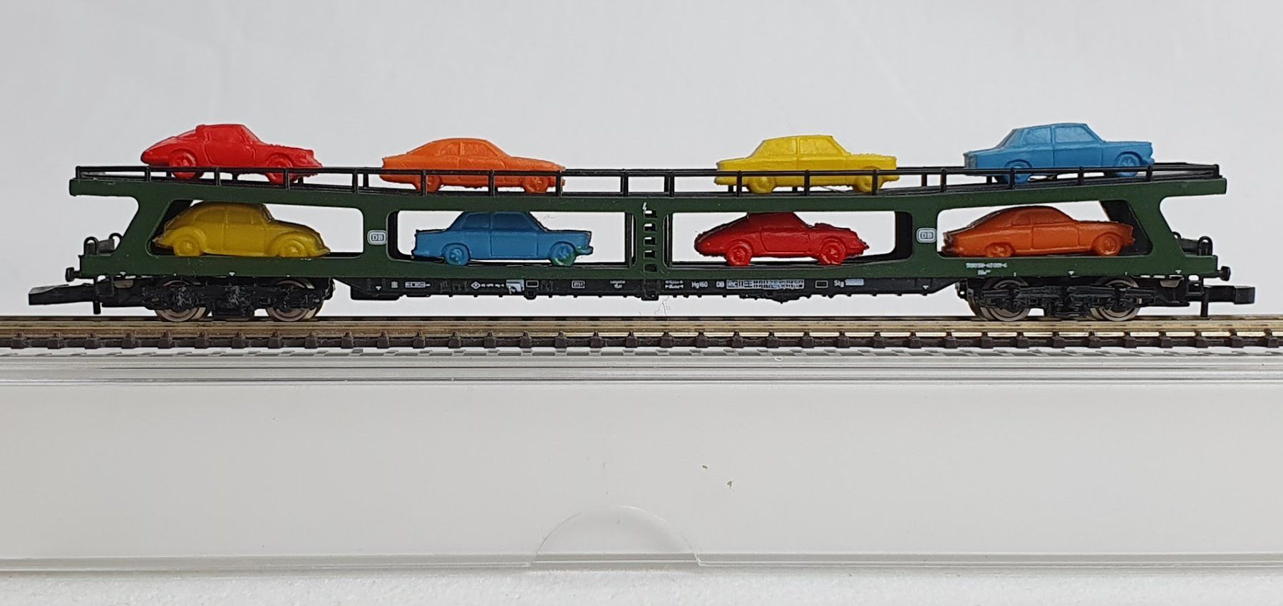 Märklin/mini-club 8714 DB Reisezug Autotransportwagen, OVP (Gebraucht ...
