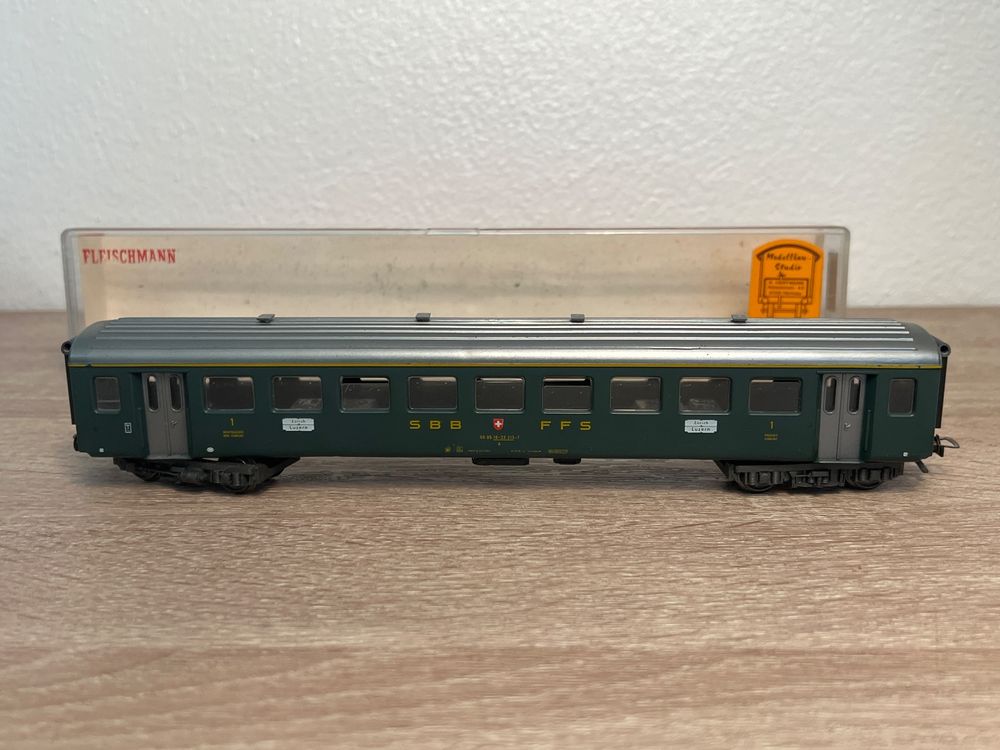 Fleischmann 5134 Personenwagen SBB H0 OVP (D'occasion) à St-Aubin-Sauges pour CHF 22 – avec ...
