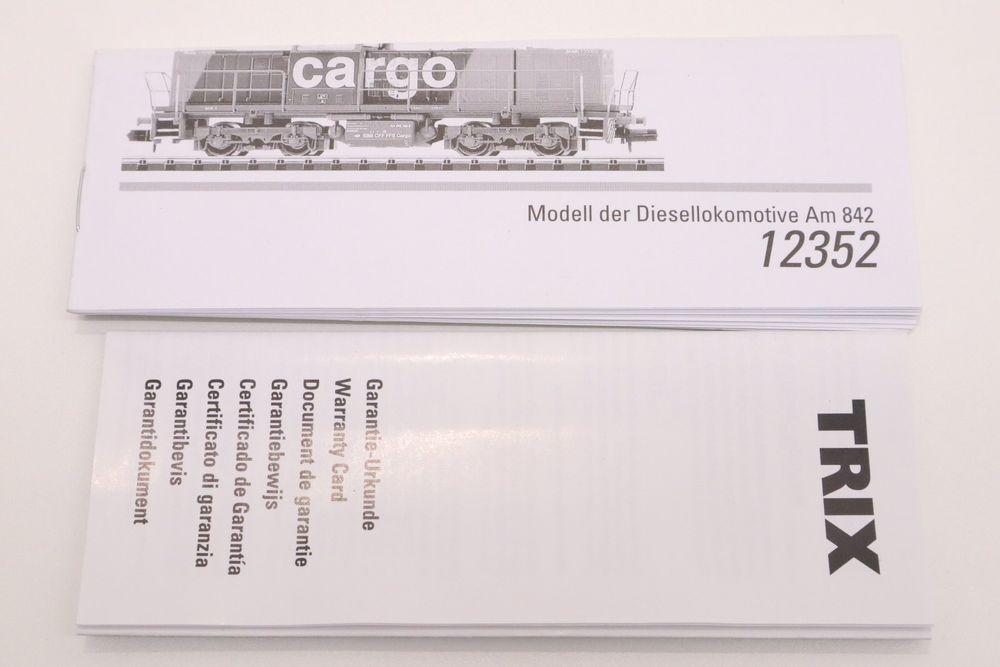 Trix 12352 SBB Am 842 Cargo, DC Analog, Spur N (Gebraucht) in für CHF ...