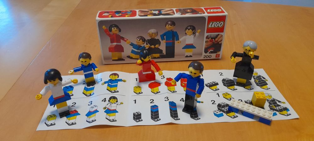 Original LEGO 200 1974 mit original Verpackung+Bauanleitung | Kaufen ...