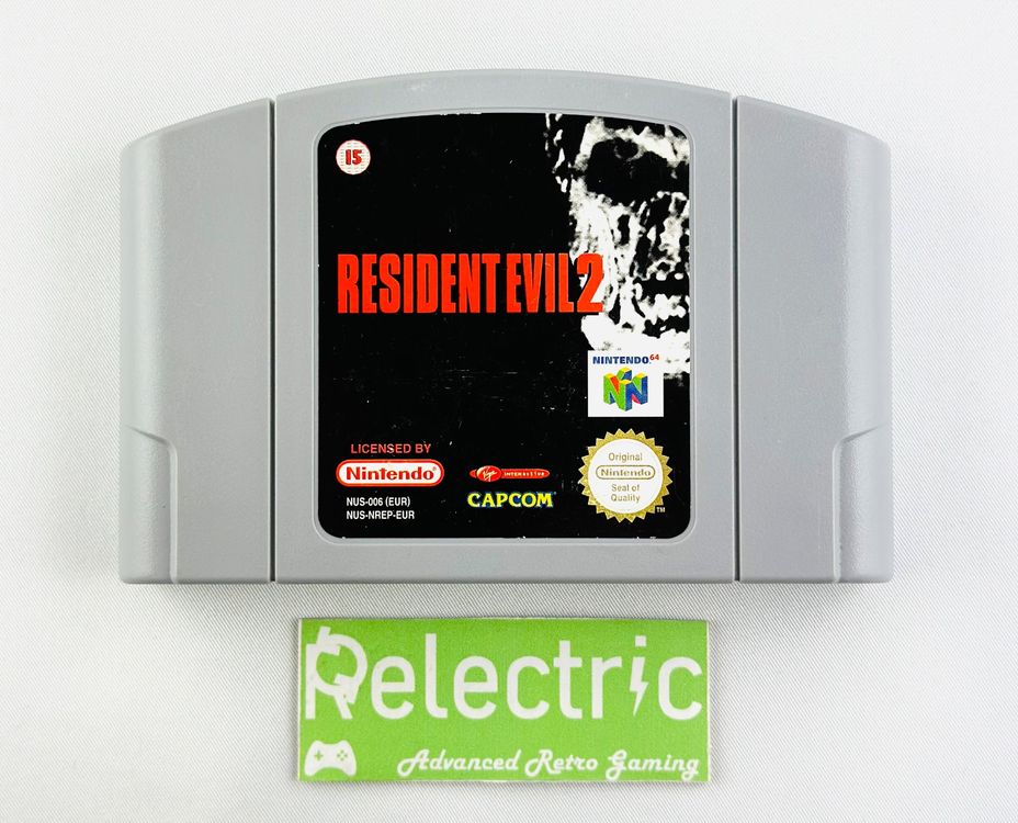 Resident Evil 2 UNCUT PAL Nintendo 64 (Modul N64) (Gebraucht) in Gossau ...