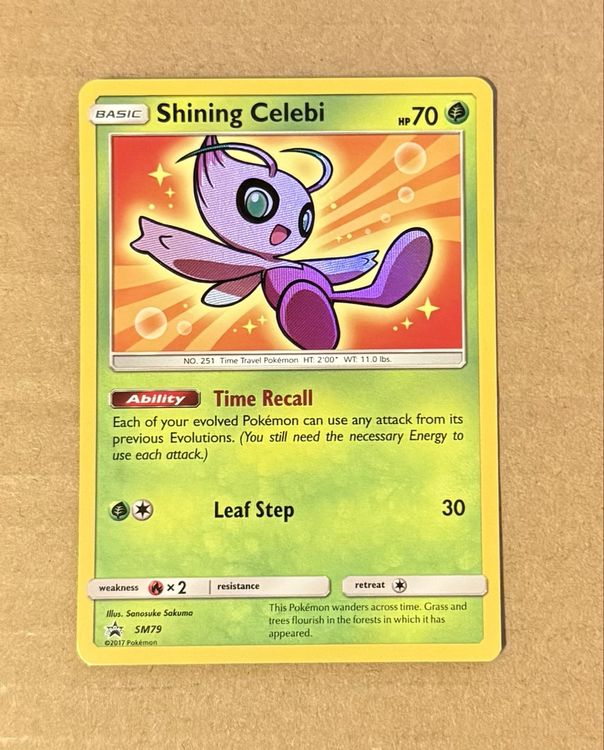 Shining Celebi SM79 English EN (Gebraucht) in Heerbrugg für CHF 20 ...