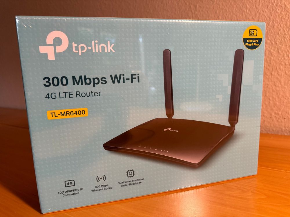 4G LTE Router, 300 Mbps Wi-Fi (Neu und originalverpackt) in Lostorf für ...
