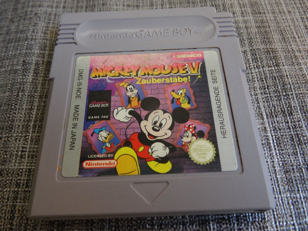Mickey Mouse V - Zauberstäbe GAMEBOY | Kaufen auf Ricardo