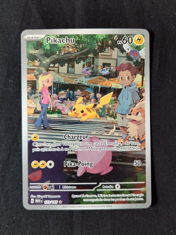 Cartes Pokemon Pikachu 151 FR Français 173 MEW Alt (Gebraucht) in ...
